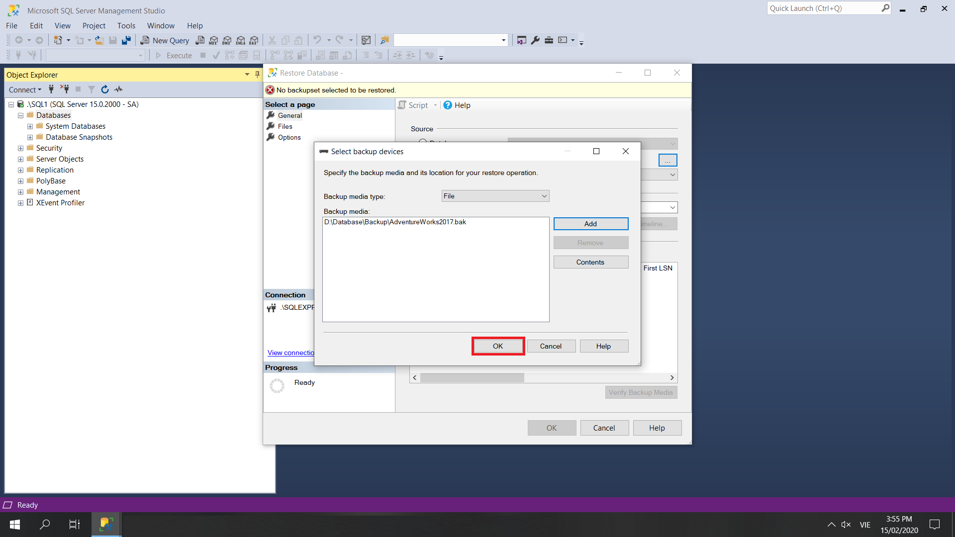 Cài đặt Microsoft SQL Server và SSMS
