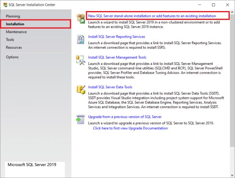 Cài đặt Microsoft SQL Server và SSMS