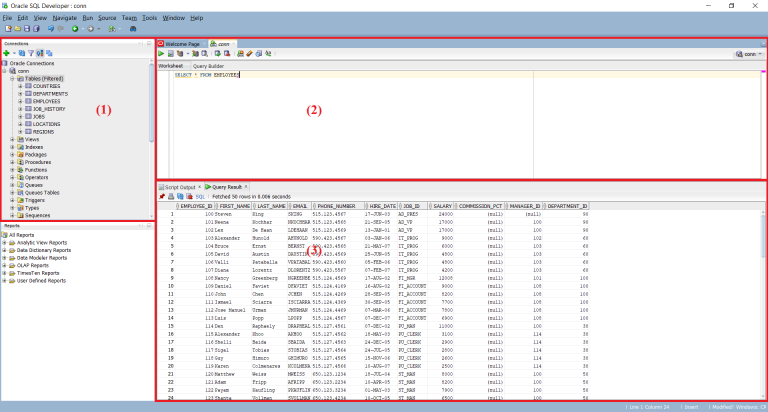Cài đặt Oracle Database Và Sql Developer
