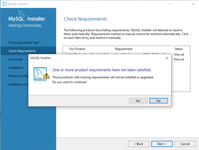 Cài đặt MySQL Community Server