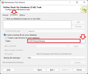 Tự động sao lưu và giữ lại các tệp dữ liệu gần nhất trong SQL Server