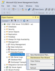 Hướng dẫn tự động sao lưu trong SQL Server